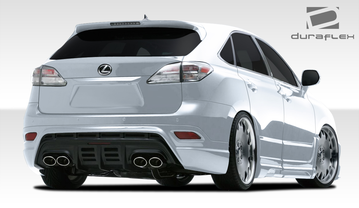 2011 Lexus RX ALL Rear Lip/Add On Bodykit - Lexus RX Series RX350 RX450 ...