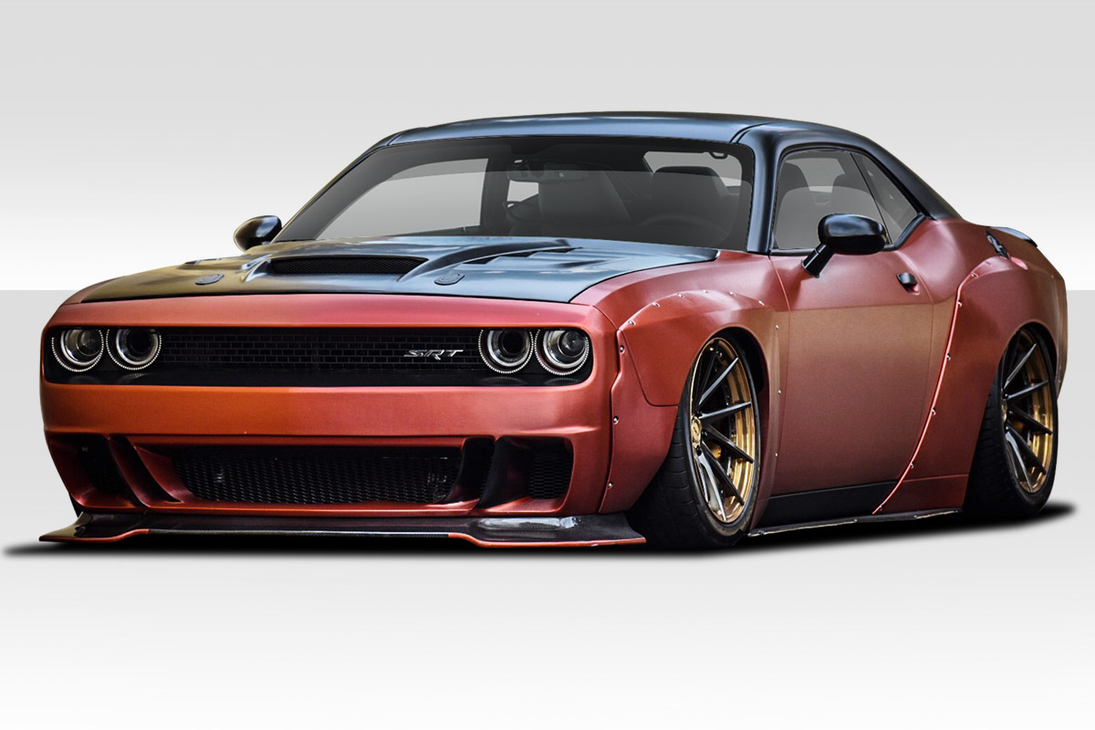 2008 Dodge Challenger 0 Fiberglass+ Kit Body Kit - 2008-2018 Dodge ...